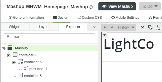 Mashup Navigation with Menus Part 2 - PTC Community