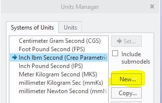 Solved: Define the default unit to Mpa - PTC Community