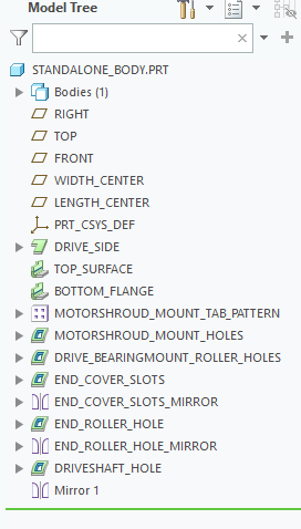 Solved: Merge mirrored sheetmetal pieces - PTC Community