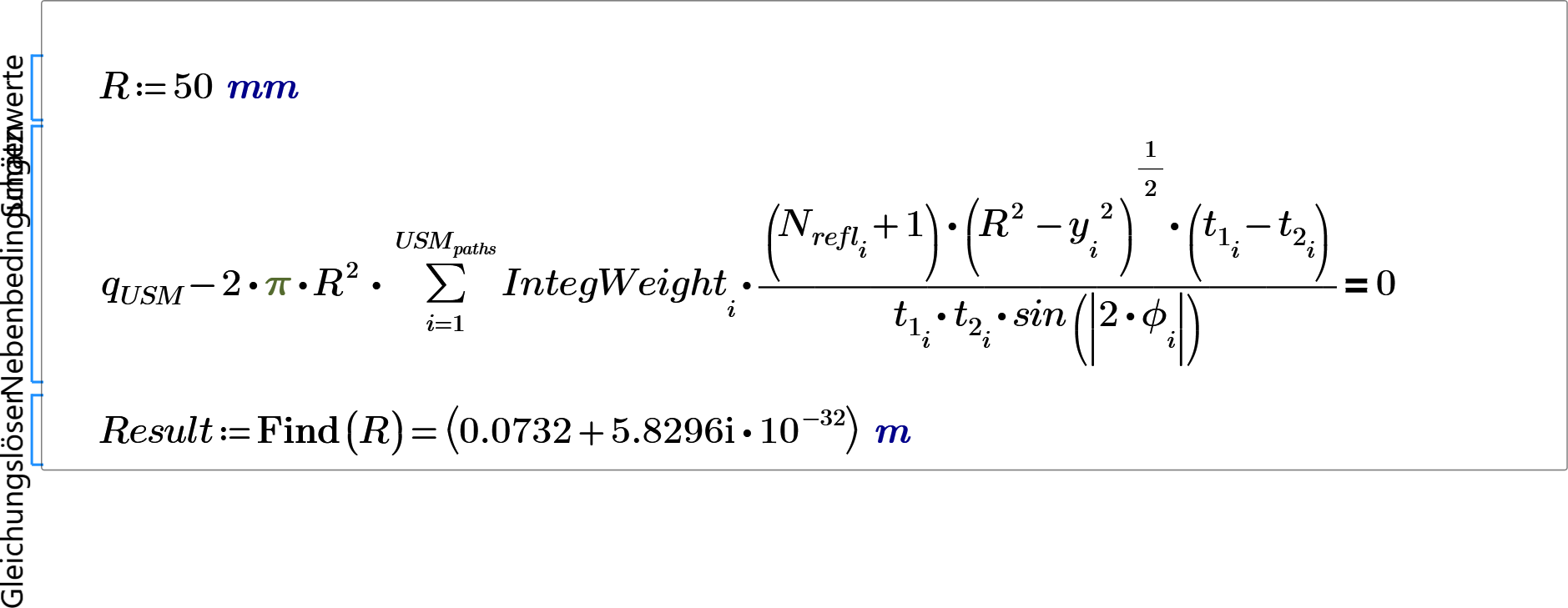 Solved: Solving an equation with vectors using programming - PTC Community