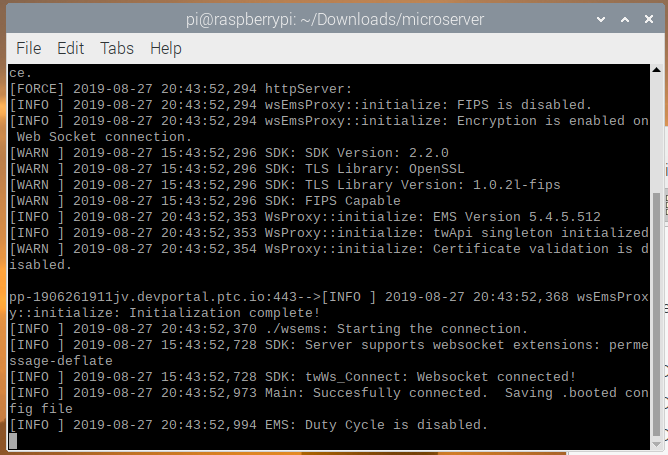 Setup A Raspberry Pi As An Iot Device Part 3 Ptc Community