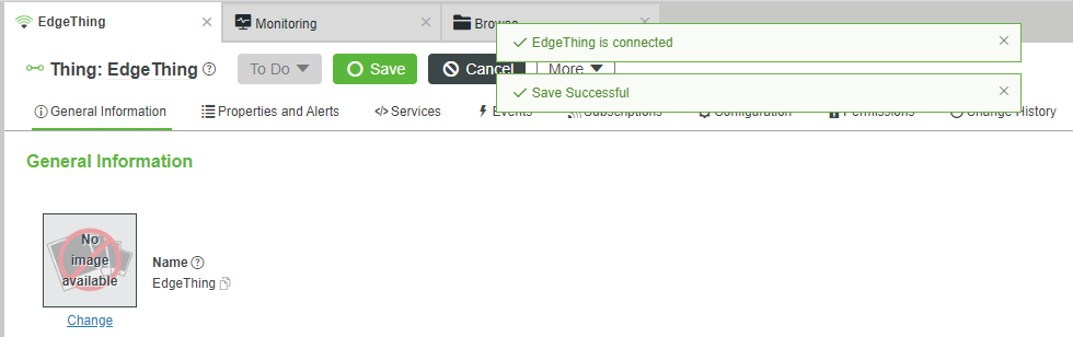 Use The Edge Microserver Ems To Connect To Thing Ptc Community