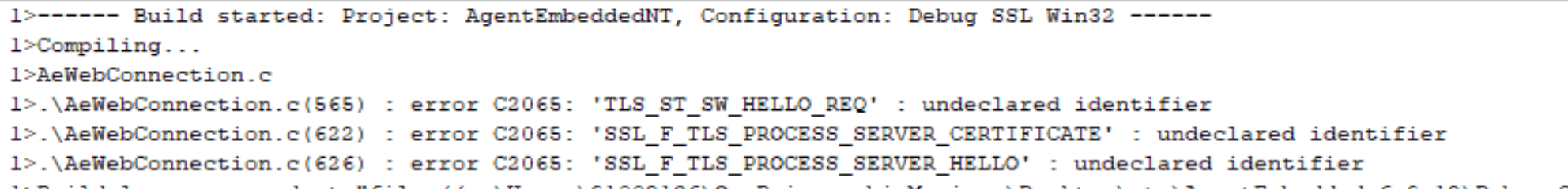 Axeda Embedded Openssl Issue Ptc Community