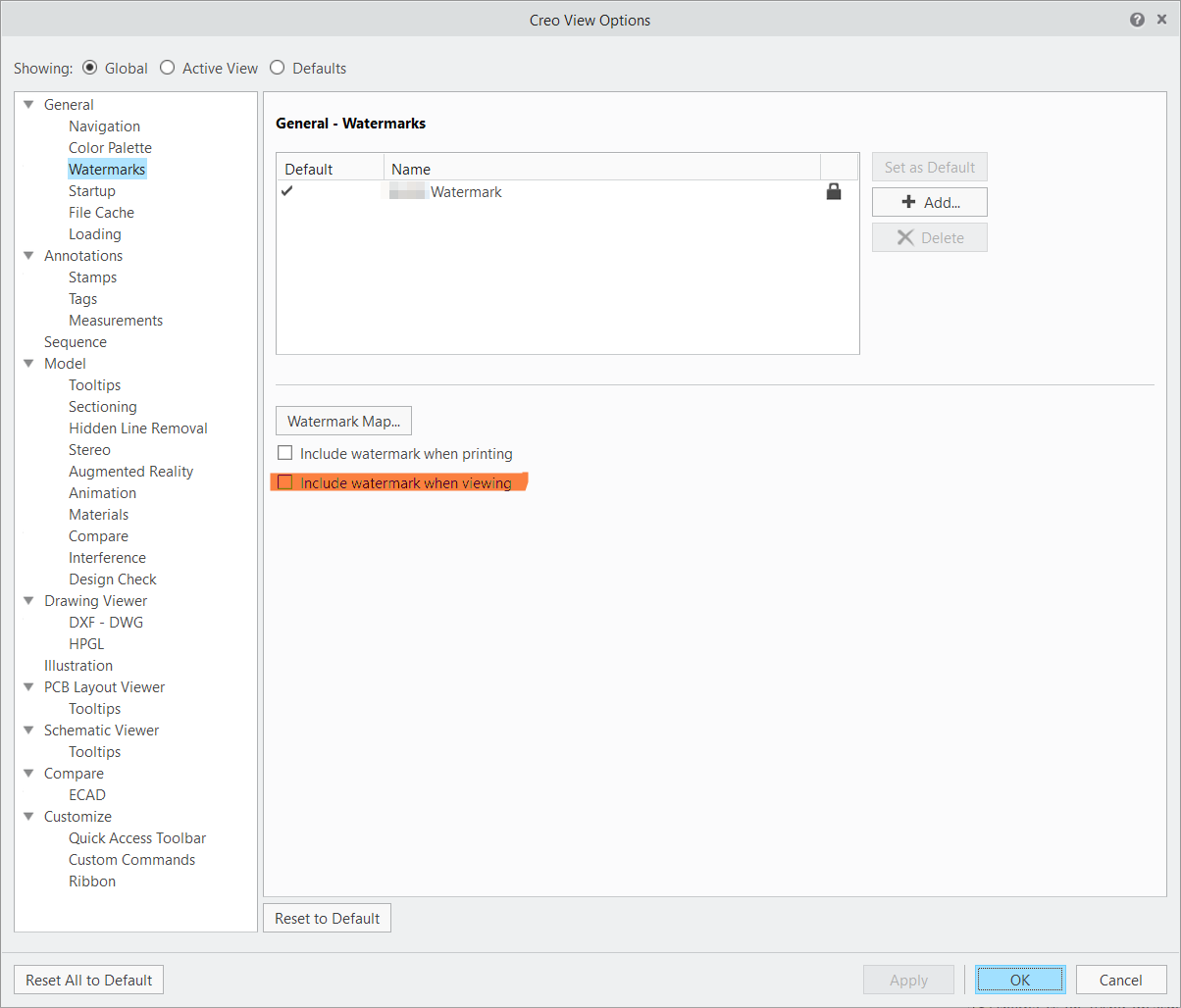 Re: Hide coordinate system in Creo View - PTC Community