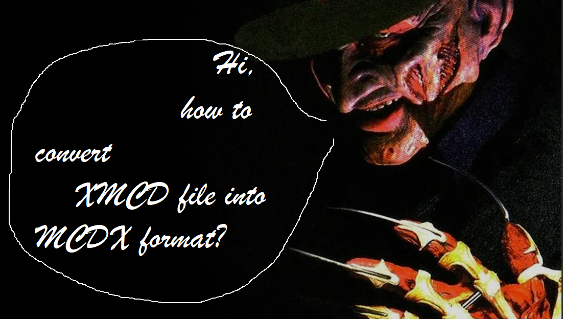 Solved: How to convert XMCD file into MCDX format? - PTC Community