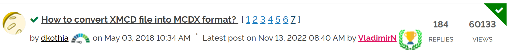 Solved: How to convert XMCD file into MCDX format? - PTC Community