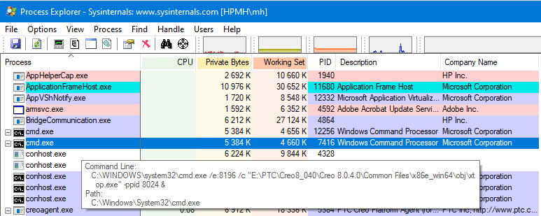 Solved Creo 8 Parametric Command Prompt Ptc Community