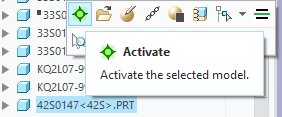 Solved: keyboard shortcut to actvate model for Creo 4.0 - PTC Community