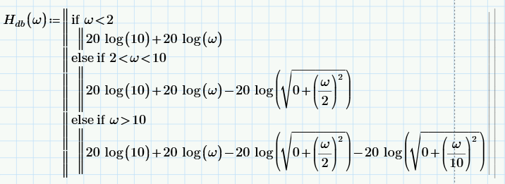 Solved Asymptotic Bode Plot Issue In Mathcad Prime 7 Ptc Community
