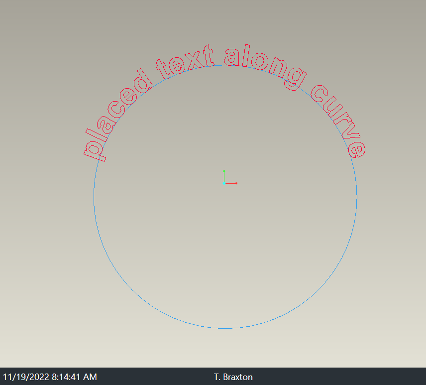 Solved: rotate text around circle - PTC Community