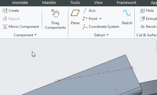 Solved: Between two points radially pattern option - PTC Community