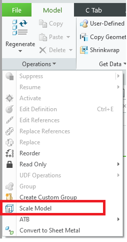 How to use the TOOLKIT or Object TOOLKIT to scale ... - PTC Community