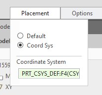 Solved: Relocate CSYS in imported part? - PTC Community