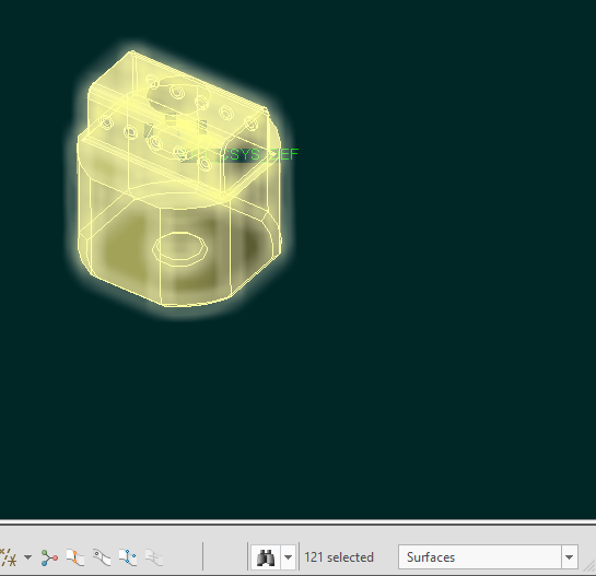 Solved: Relocate CSYS in imported part? - PTC Community