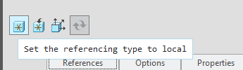 Copy geometry - local referencing option? - PTC Community