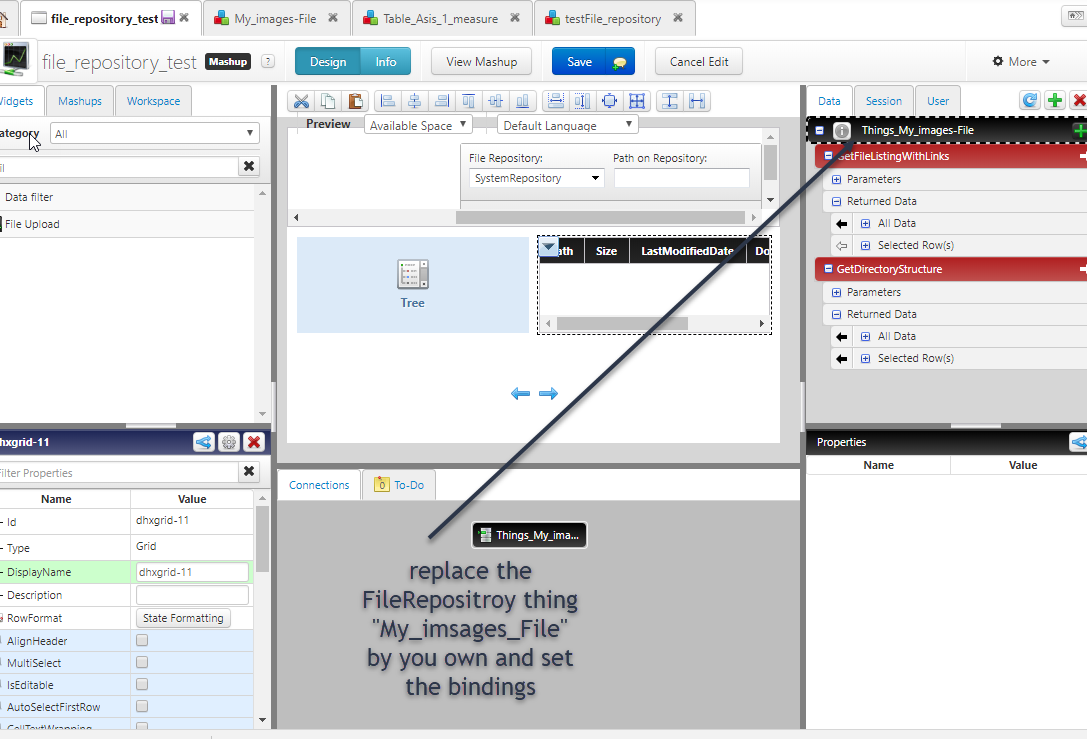 Solved: Upload CSV to the thingworx studio composer - PTC Community