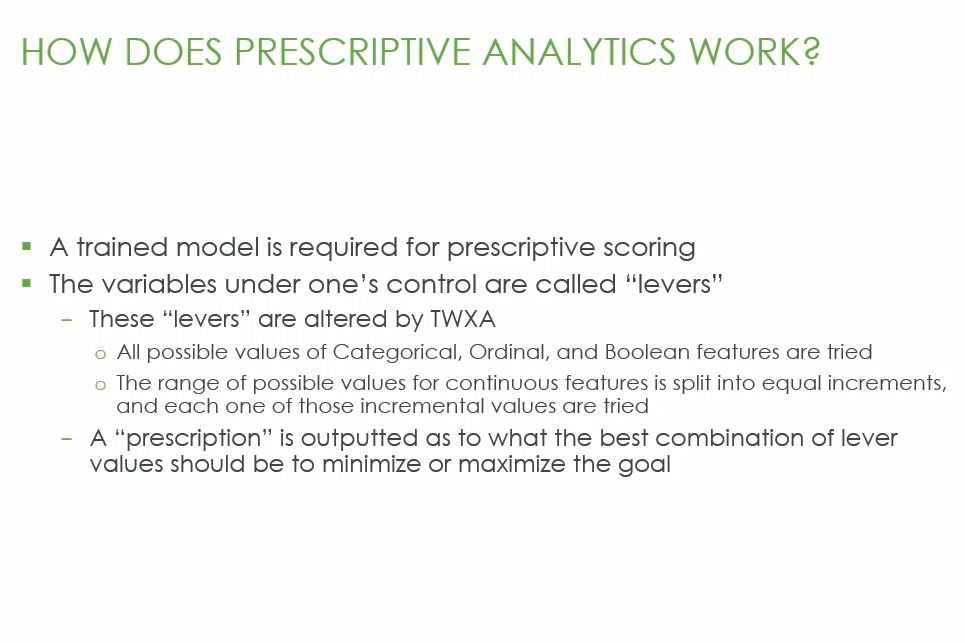 Thingworx Analytics Training Module 7 Part 2 Ptc Community