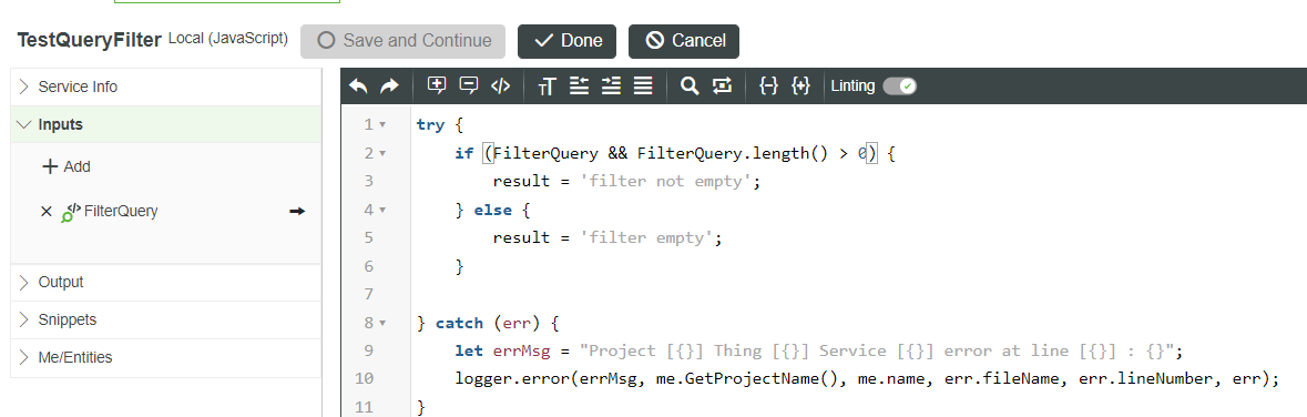 Solved: Filter queries - PTC Community