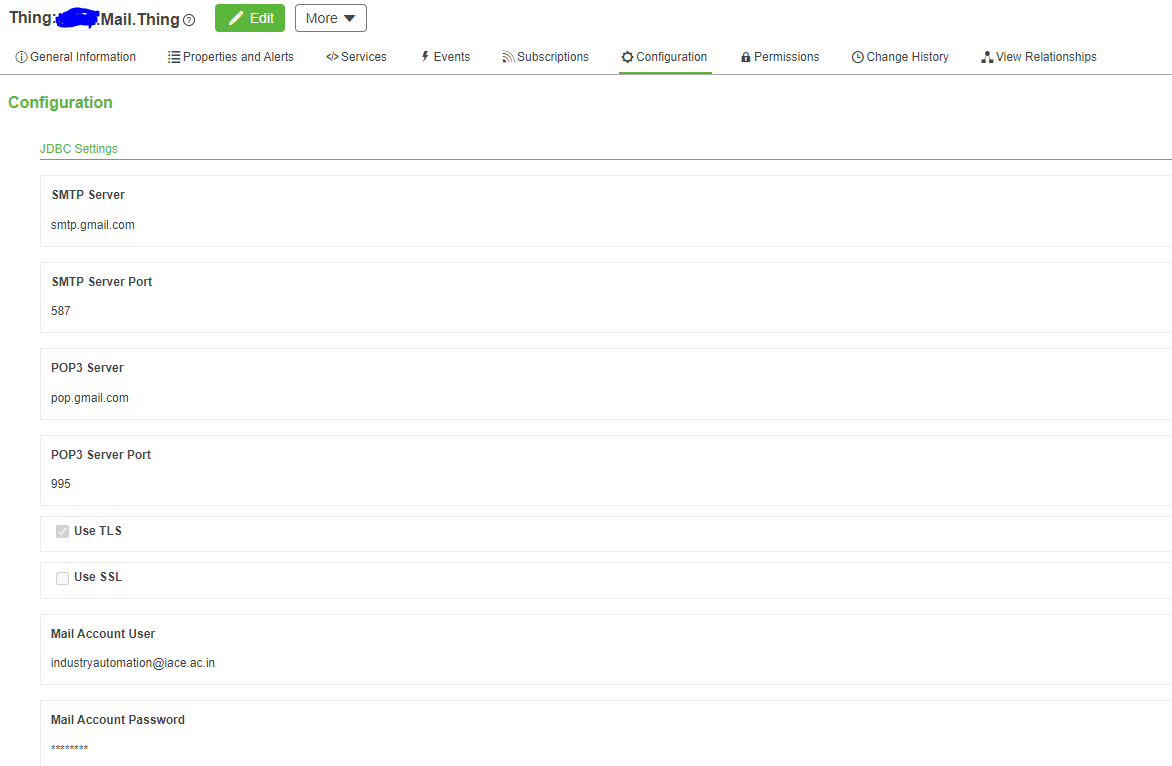 Solved: Unable to send mail using mail extension - PTC Community