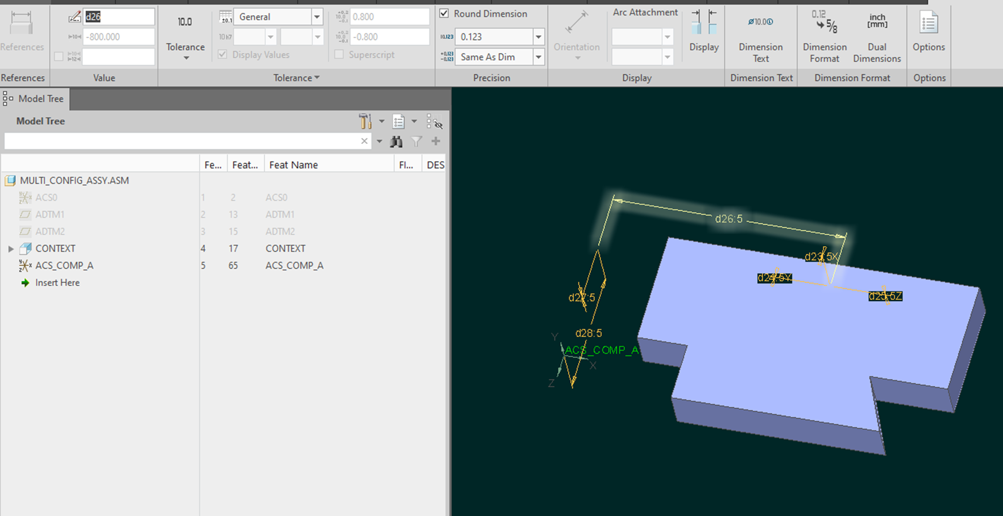 Solved Coordinate System Position Orientation Control In Ptc Community