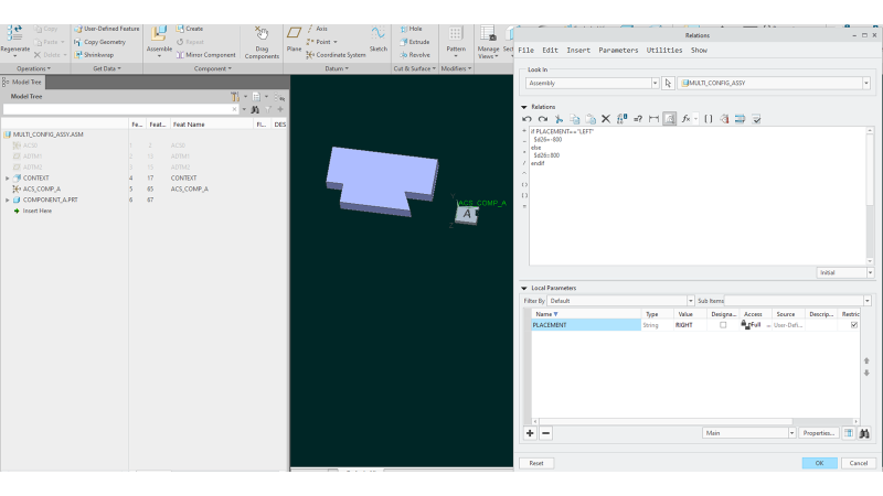 Solved: Coordinate system position /orientation control in... - PTC Community