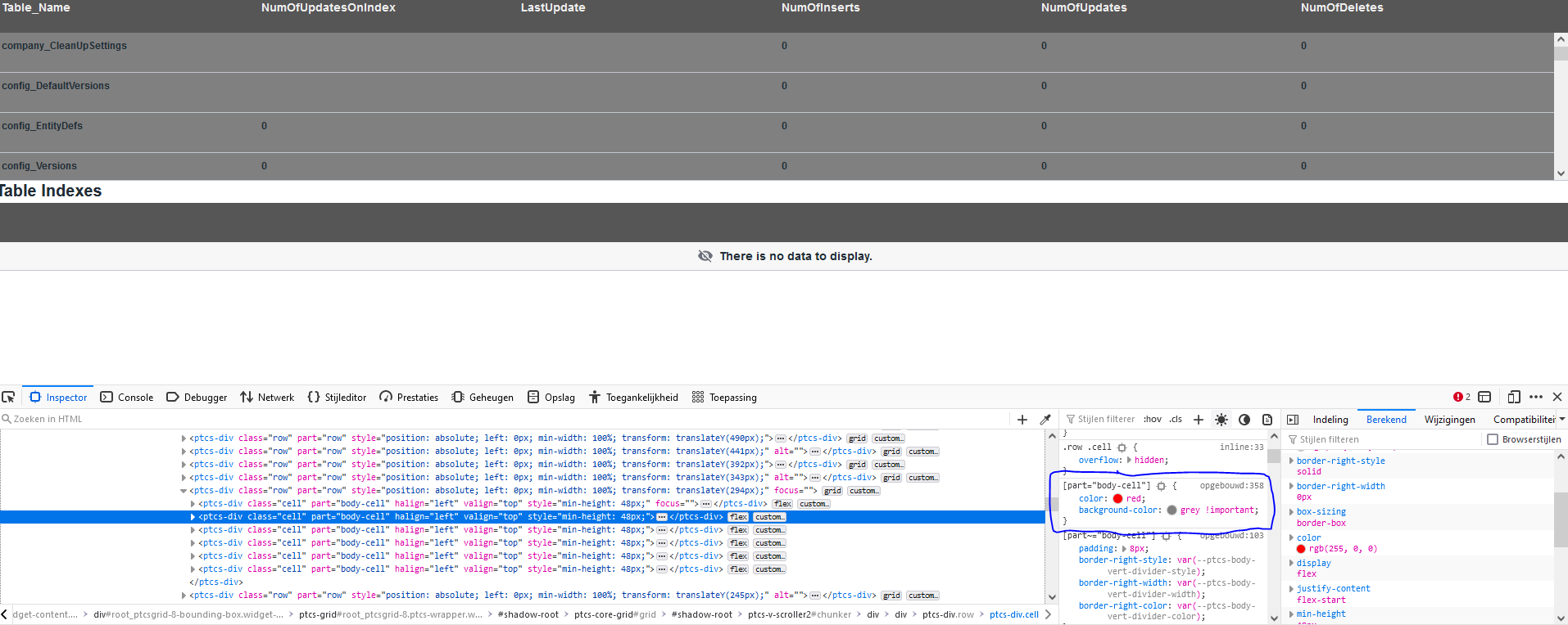 Solved: ptcs-grid css for cell-html - PTC Community