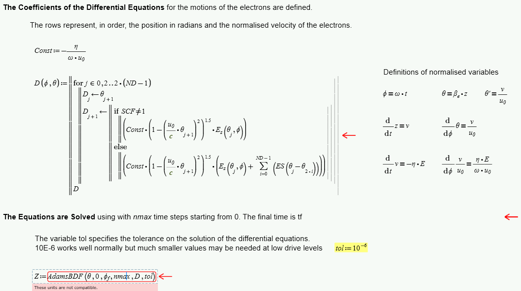 Solved Units Are Not Compatible In Ode Solver Ptc Community