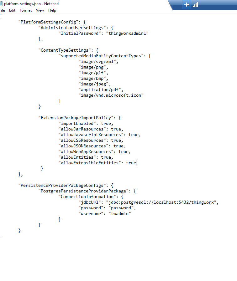Solved: Thingworx extension import denied - PTC Community
