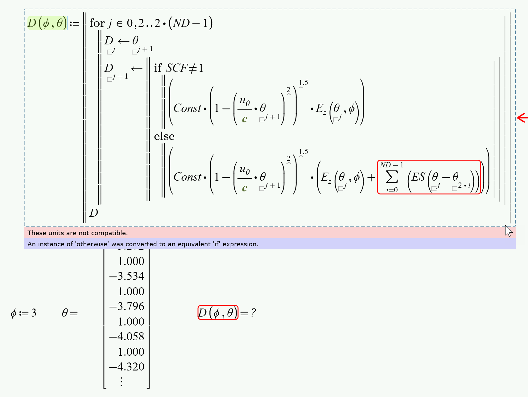 Solved: Units are not compatible in ODE solver - PTC Community