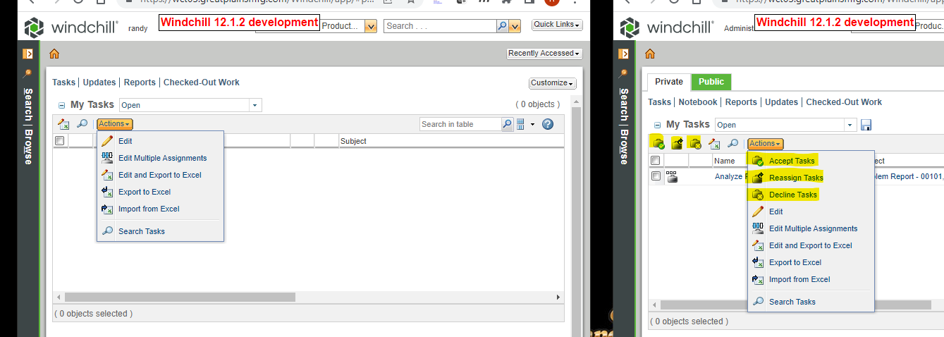 Solved My Tasks Table Missing The 3 Multi Task Related Ptc Community
