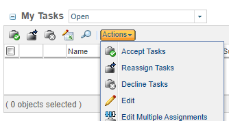 Solved: "My Tasks" table missing the 3 multi task related ... - PTC ...