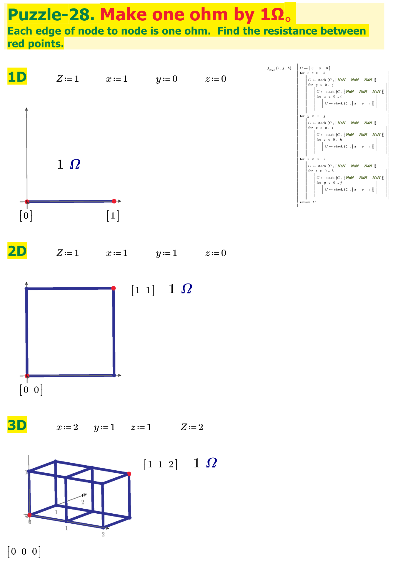 Solved: Puzzle 28 Find the most far point from [0 0 0]. - PTC Community