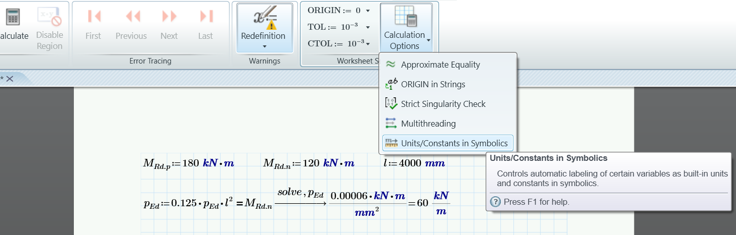 Solved Mathcad Prime 8 Units Revert Into Variables Ptc Community