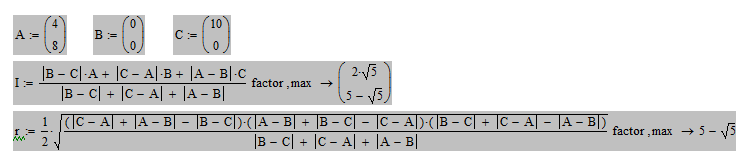 Solved: Butterfly Problem, solving with MathCad ? - PTC Community