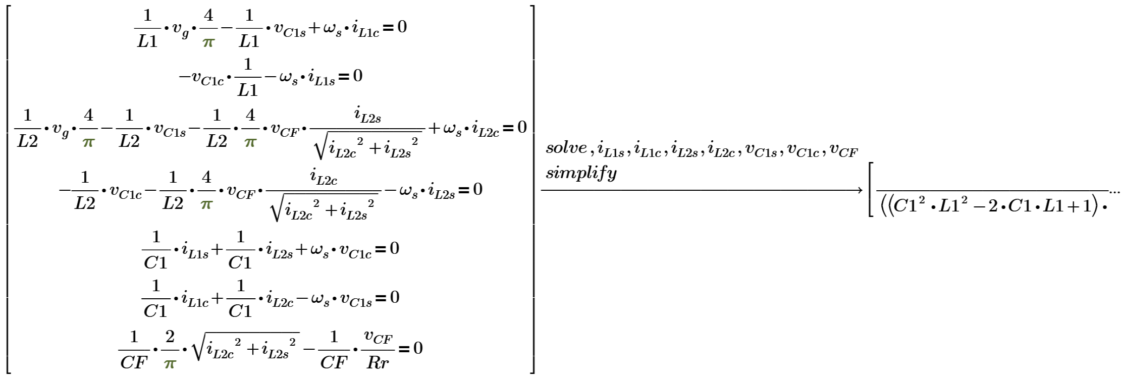 Solved: System of Equations Mathcad Prime 7 - result retu... - PTC Community