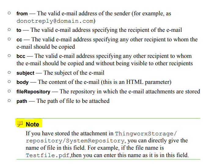 Solved: unable to add and sent attachment through mail - PTC Community