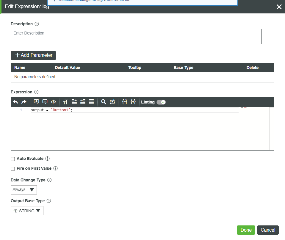 Solved: Call ThingWorx Service from 2 different buttons an... - PTC Community