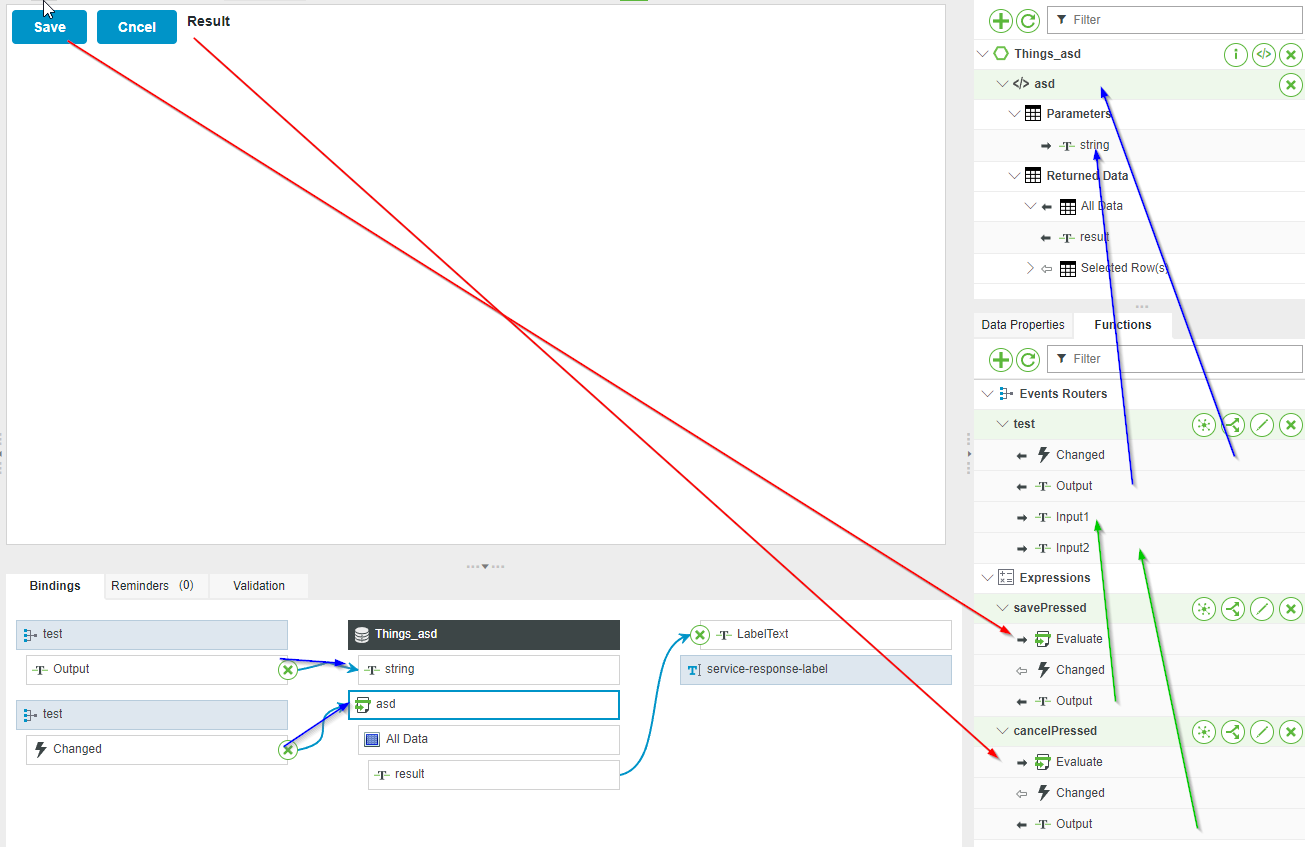 Solved: Call ThingWorx Service from 2 different buttons an... - PTC Community