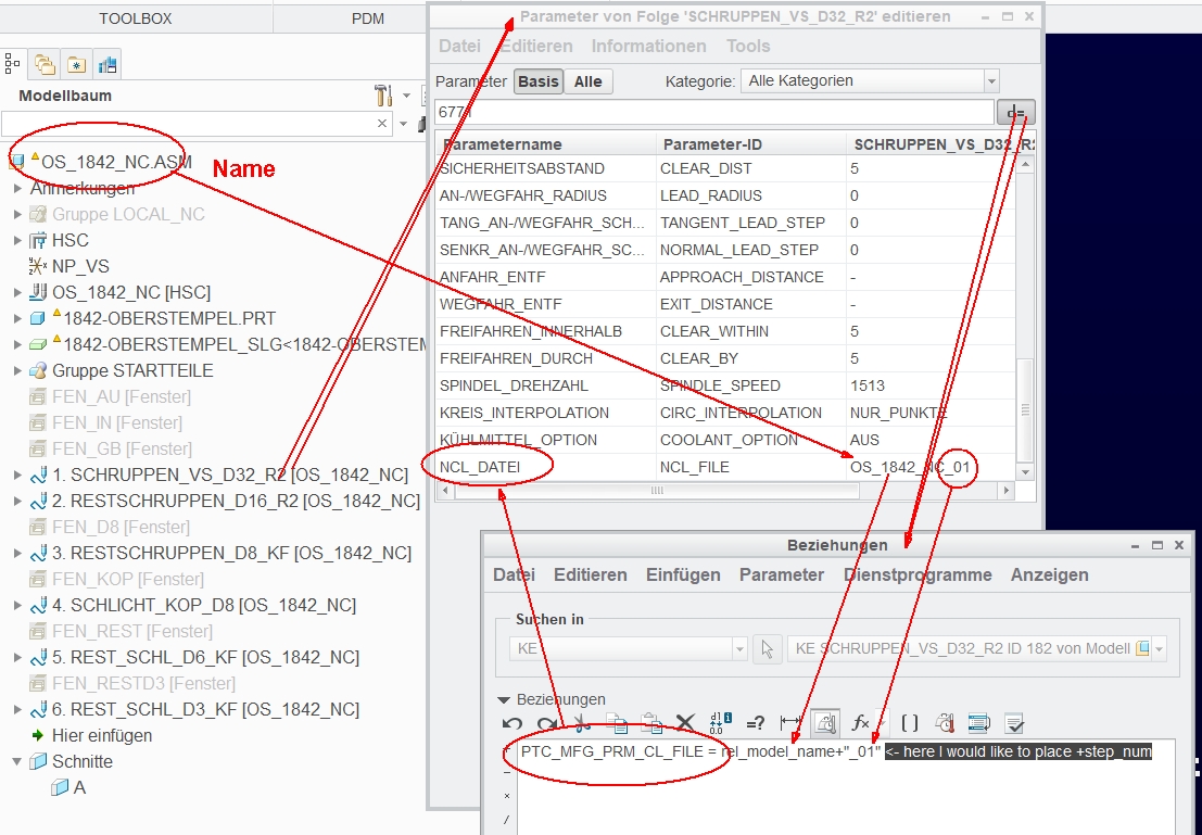 Solved: Creo NC work center relation parameters - PTC Community