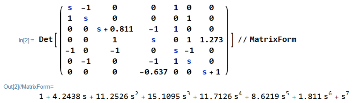 Determinat of a Matrix Mathcad Prime 8 Strange Re... - PTC Community