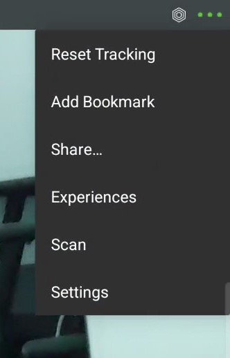 Solved: Invoke reset tracking Vuforia View function - PTC Community