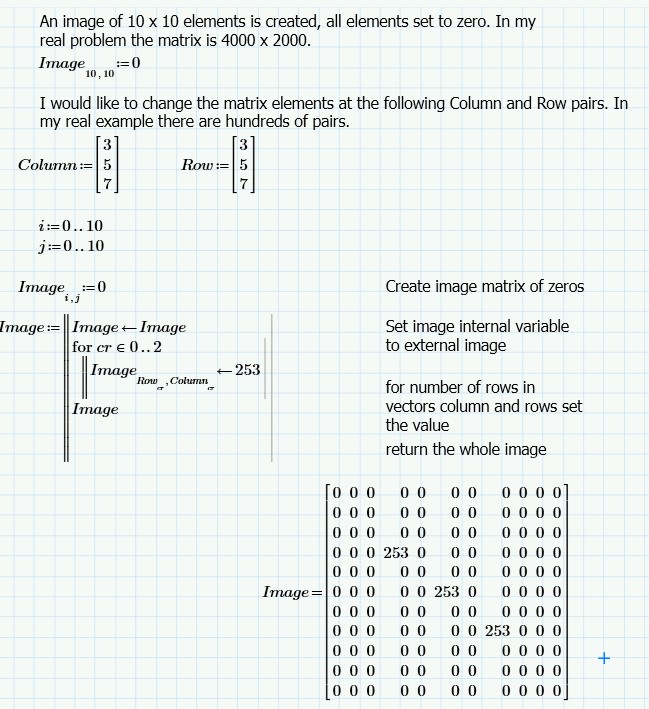 Solved: Changing Matrix Elements Automatically - PTC Community