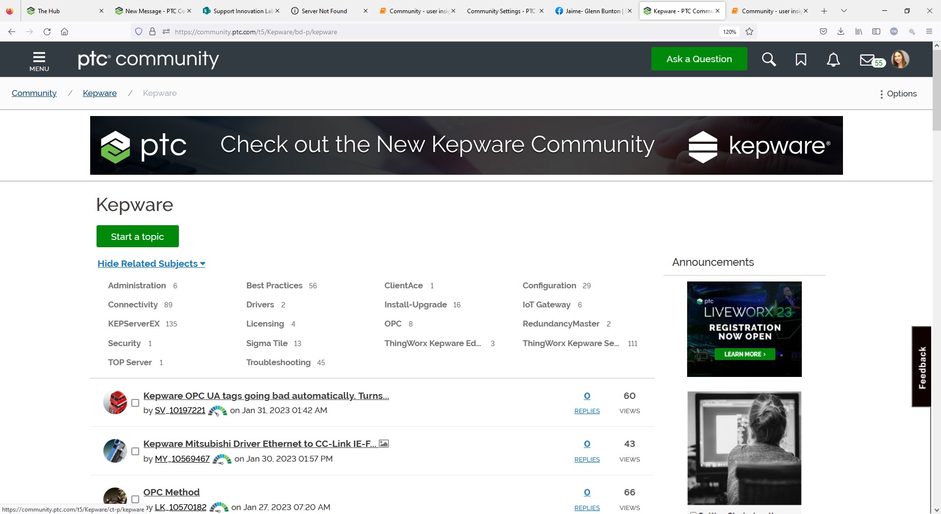 New Kepware Community Has Launched! - PTC Community