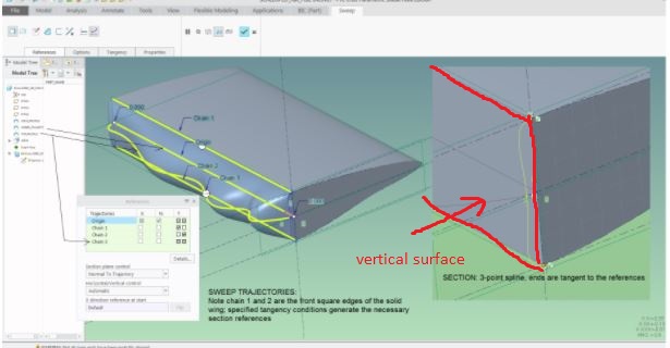 Modelling of tubercles on aerofoil - PTC Community