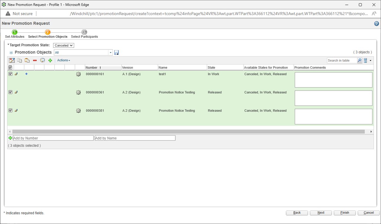 How to restrict duplicate Promotion Request for an... - PTC Community