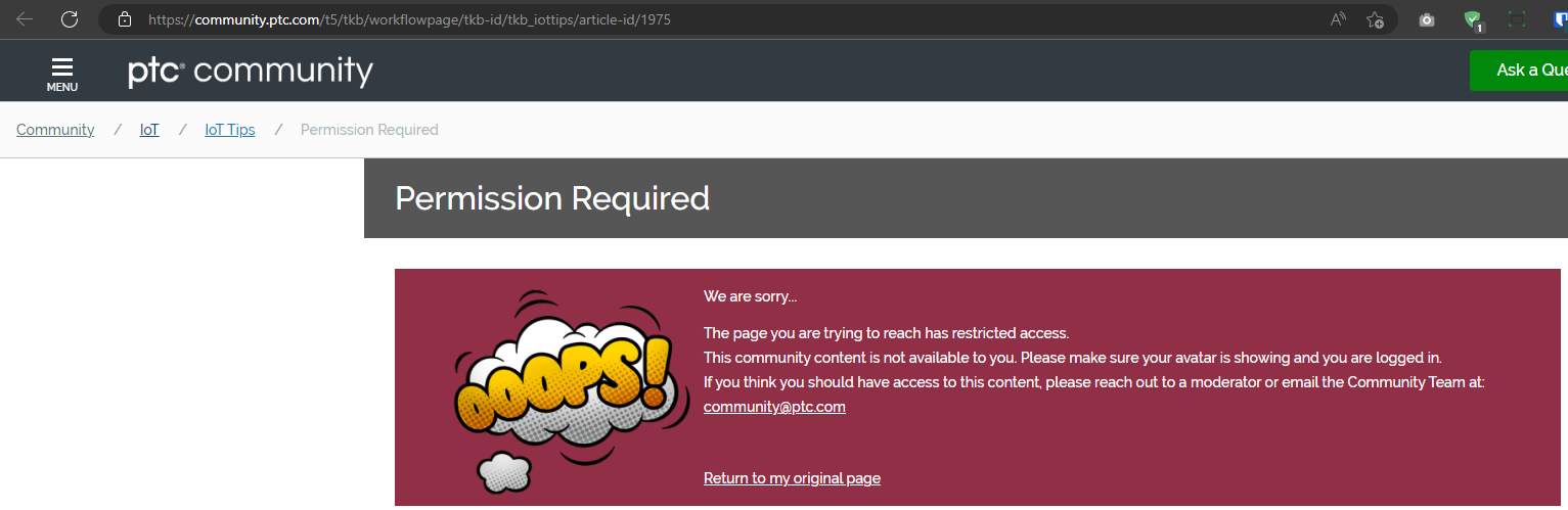 Create A Mashup Widget Extension Part 1 - PTC Community