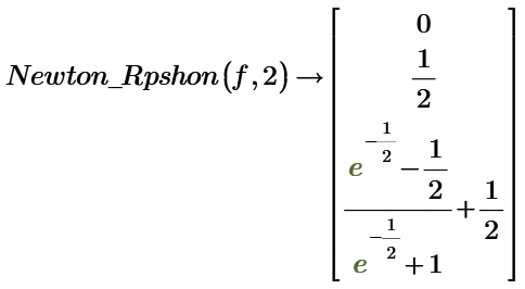 Solved: Newton-Raphson Method - MC Prime 8 - PTC Community
