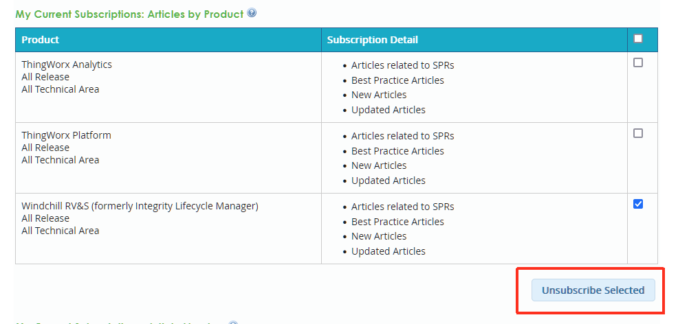 Solved: PTC enews: unsubscribe doesn't work for me - PTC Community