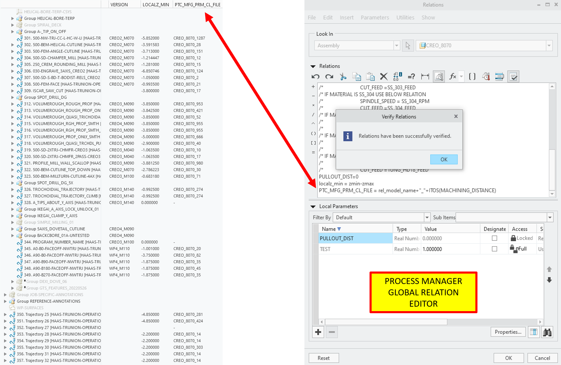 Solved: Creo NC work center relation parameters - PTC Community