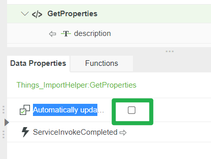 Solved: How to cancel "Automatically update properties" - PTC Community